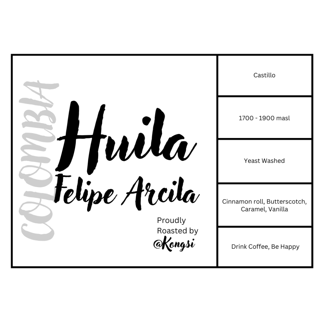[FILTER COFFEE] Colombia Huila Felipe Arcila | Shopee Malaysia