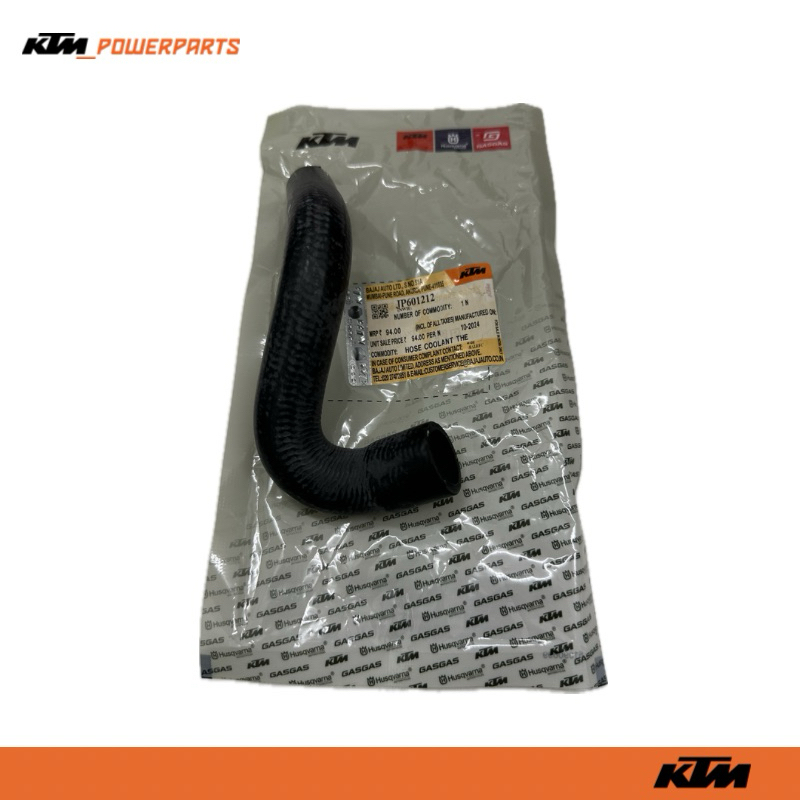 HOSE COOLANT TEMPERATURE TO RADIATOR DUKE 250/390 KTM | JP601212 ...