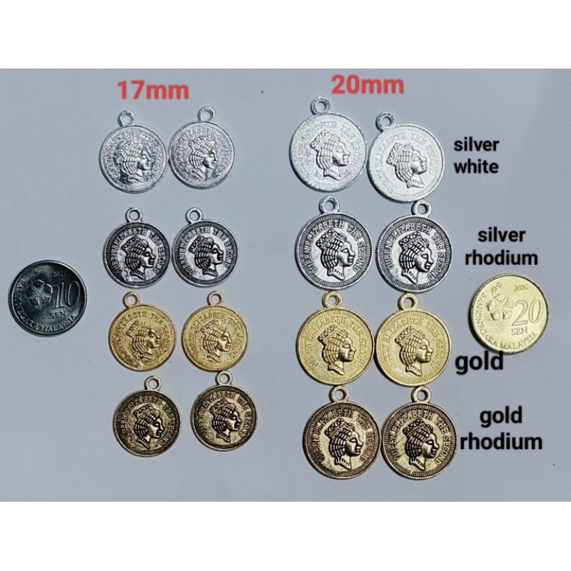 17mm 20mm Queen Elizabeth Coin (30+-pcs/80+-g) | Shopee Malaysia