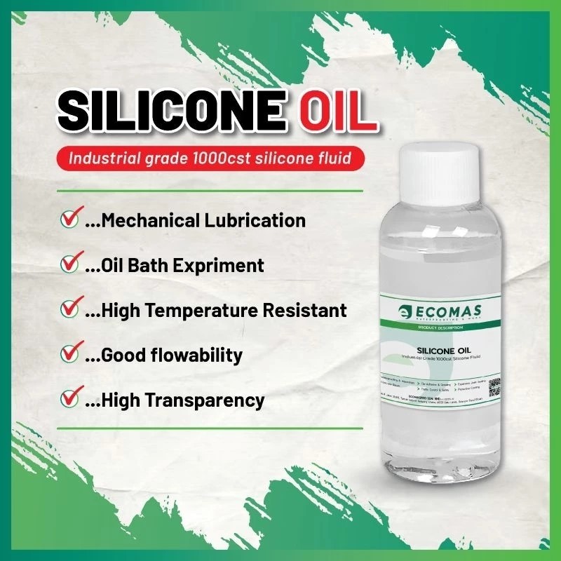 INDUSTRIAL USE SILICONE OIL 1000 CST (100ML / 500ML PACK) HIGH ...