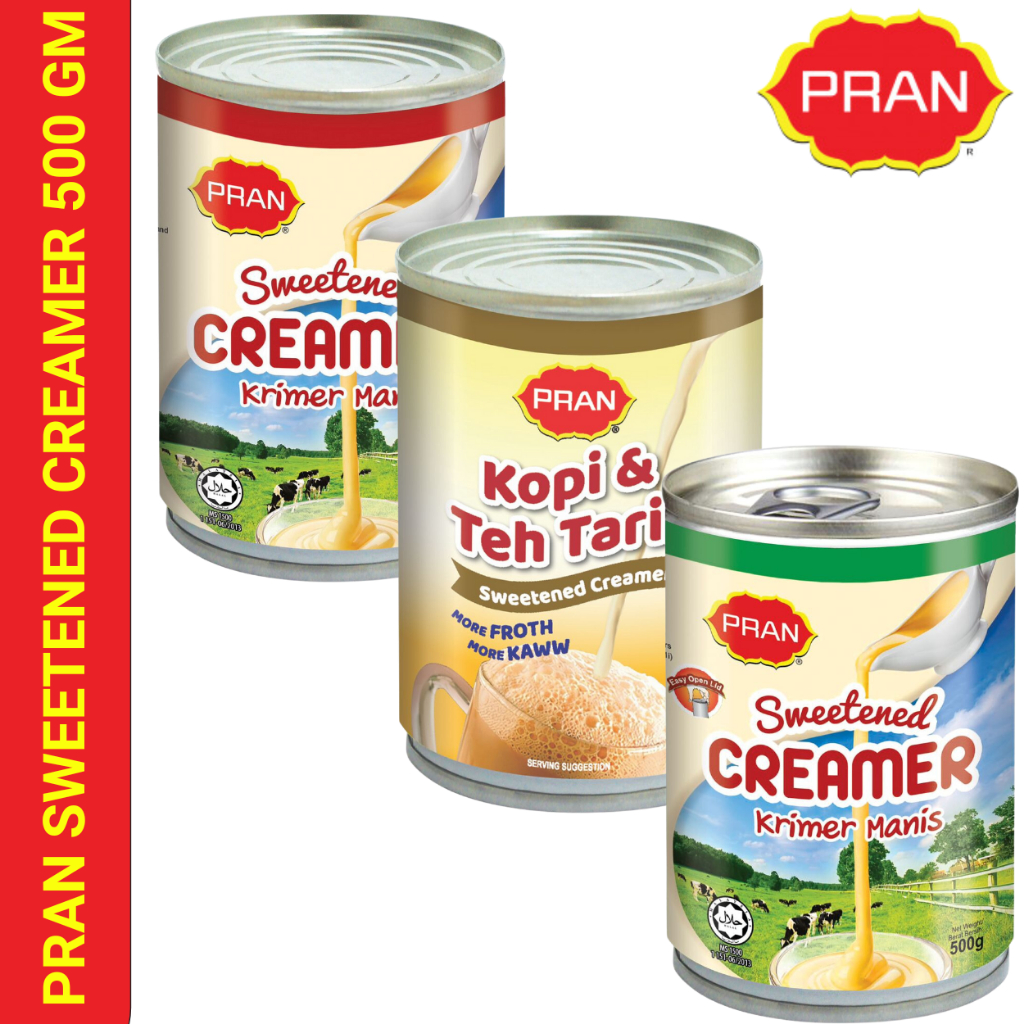 PRAN SWEETENED TEA/KOPI CREAMER CAN & PACKET 500/2.5 KG | Shopee Malaysia