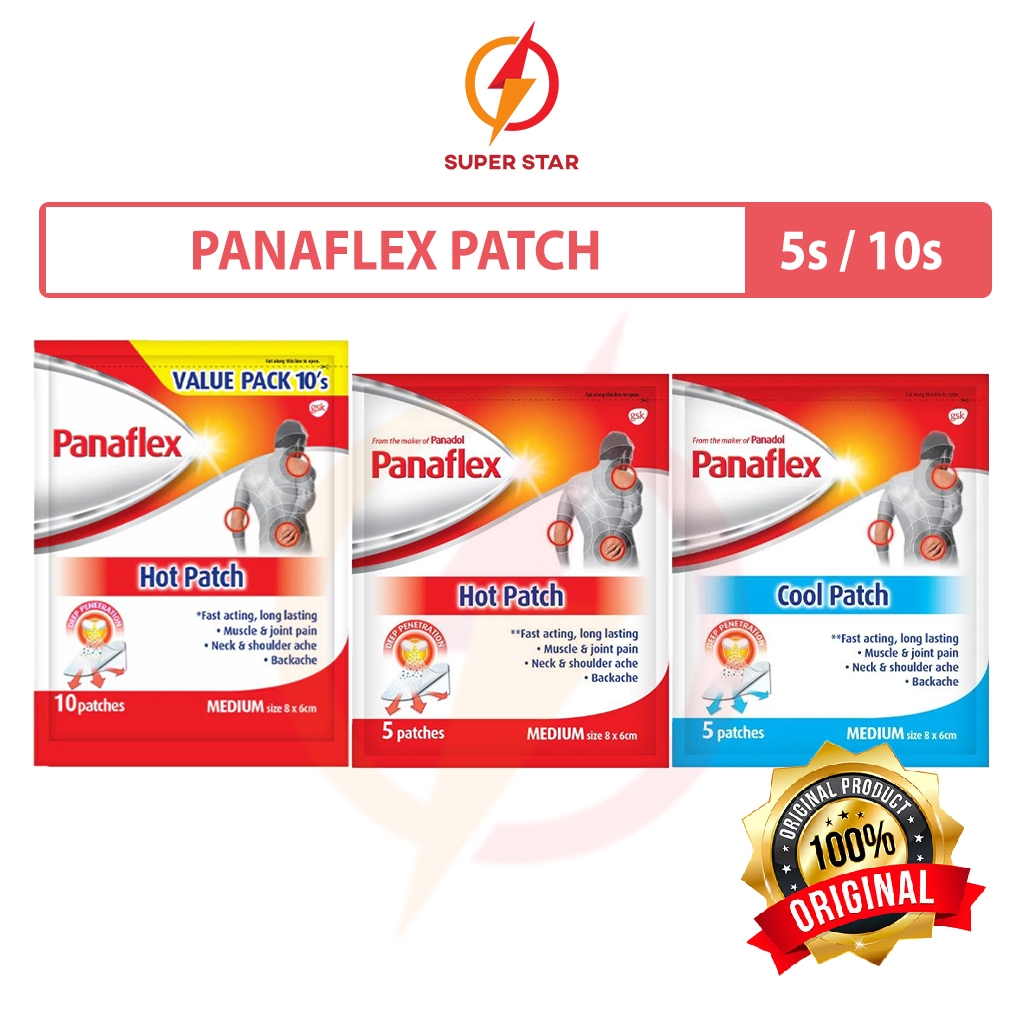 Panaflex Patch 5s / 10s (Hot/Cool) | Shopee Malaysia