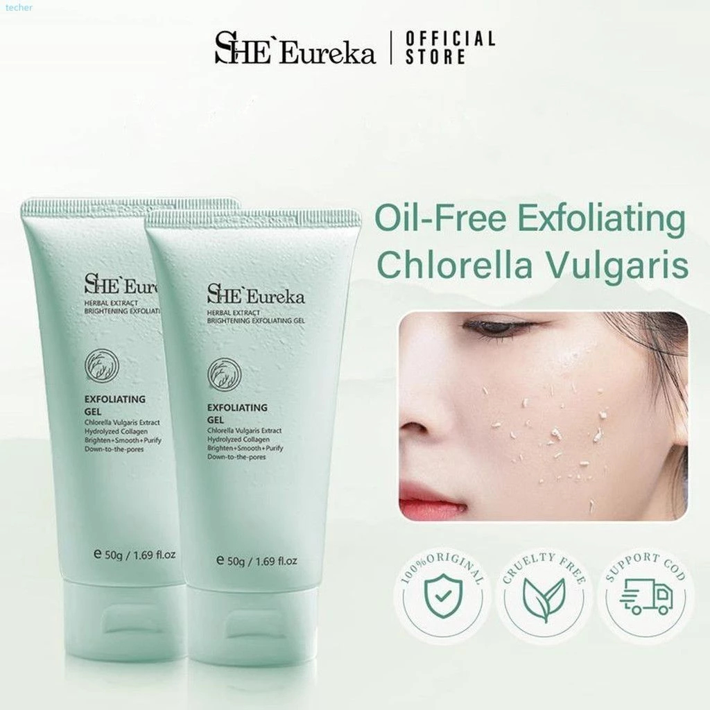 She Eureka Facial Body Scrub Herbal Extract Exfoliating Gel For Face ...
