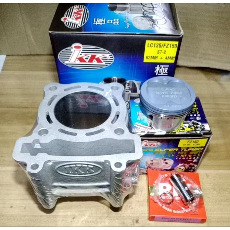 IKK BLOCK LC135 LC 4S 5S / FZ150 / Y15ZR IKK 62MM +4MM BLOCK CERAMIC ...