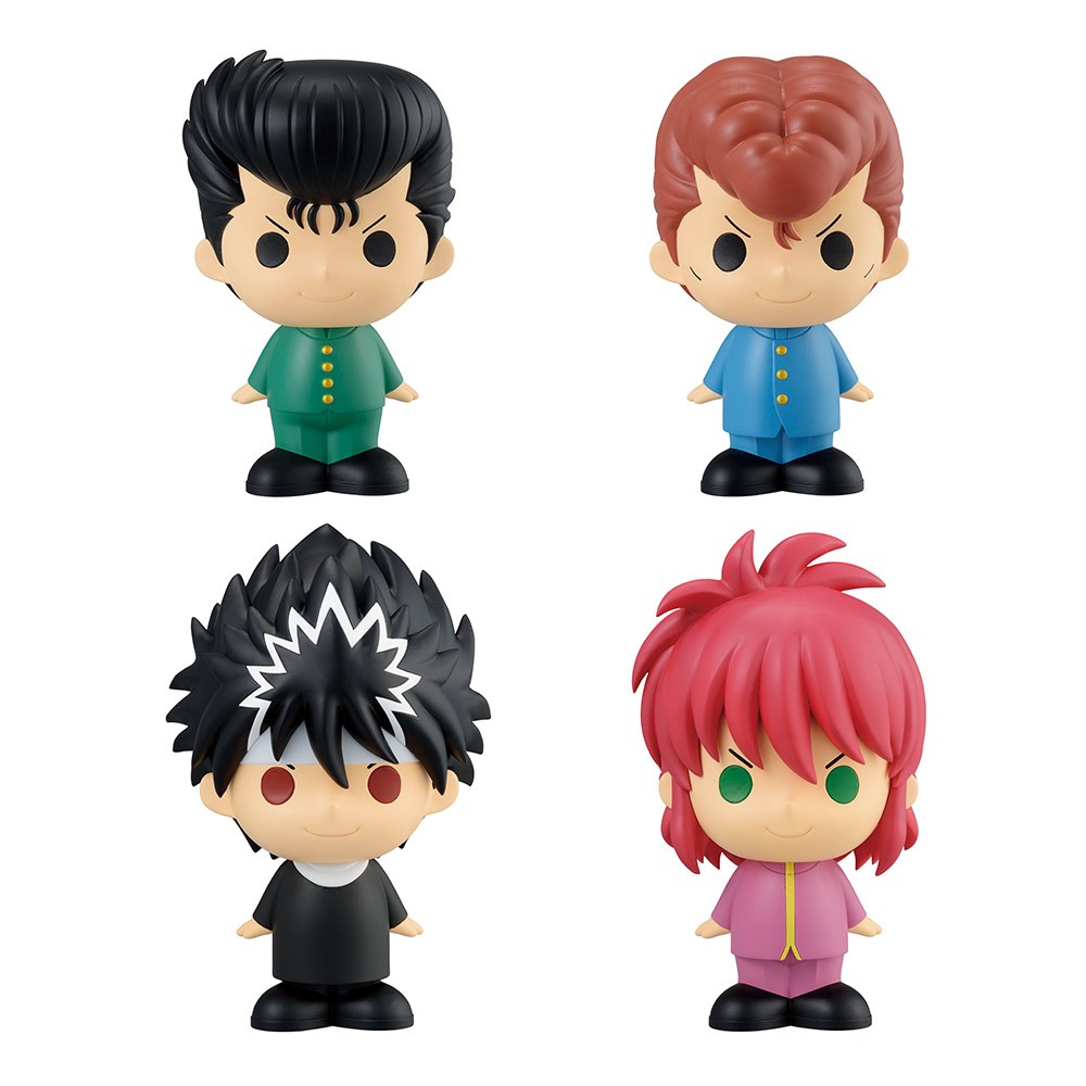 BANDAI Yu Yu Hakusho SOFVIC Mini Figure 4 set from Japan NEW | Shopee Malaysia