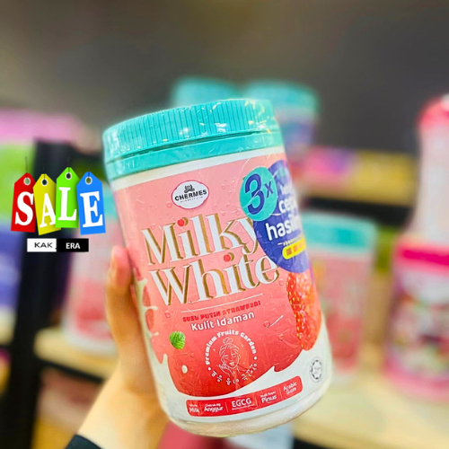 K Colly Milky White - Strawberry 500g Tanpa Gula - Bahan Utama Kayu ...