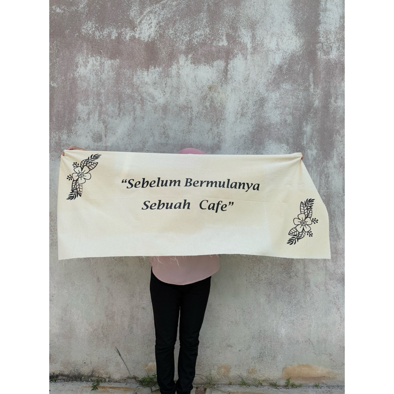 Banner klasik banner kain classic banner | Shopee Malaysia