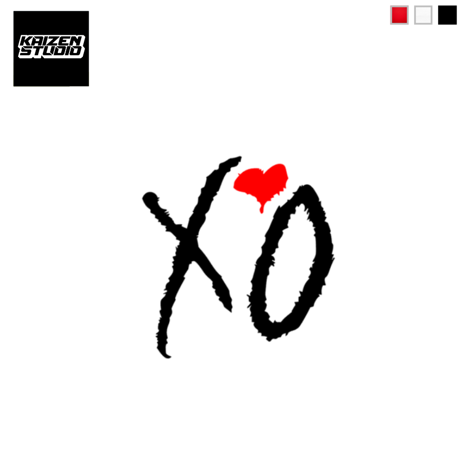KAIZEN STUDIO XO The Weeknd Music Artist Singer Mirror Window Kereta ...