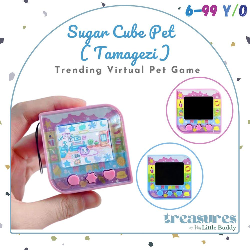 Sugar Cube Pet Virtual Pet Vpet Electronic Pets Tamagezi English Game NOT Tamagotchi Digimon ...