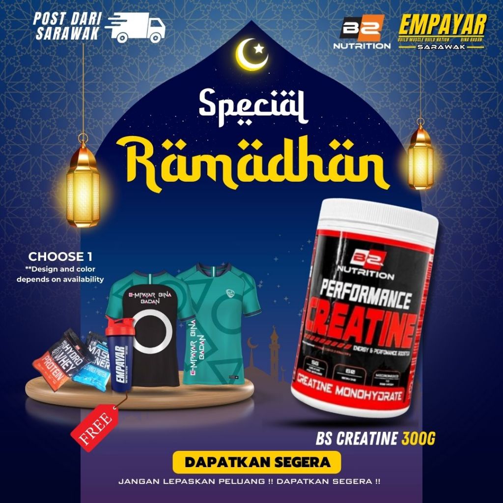 💥CREATINE💥 ENERGY AND PERFORMANCE BOOSTER💪 | Shopee Malaysia