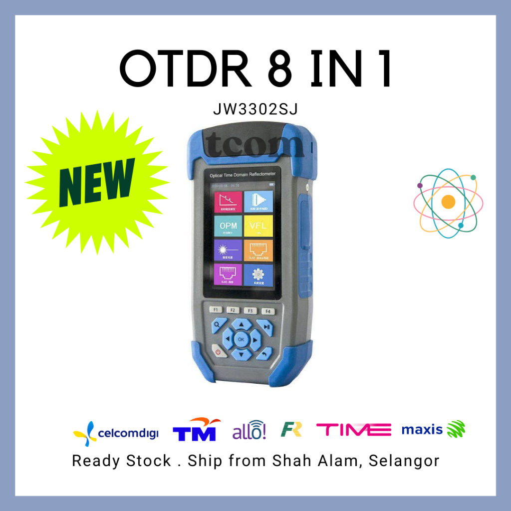 Optical Time Domain Reflectometer OTDR Fiber Optic | Shopee Malaysia