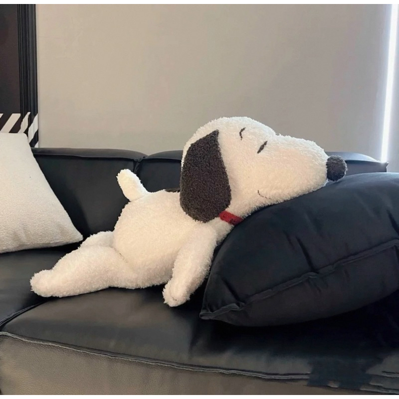 MINISO x SNOOPY Series Plushie Lying Down Big Stuffed Toy Soft Toy ...