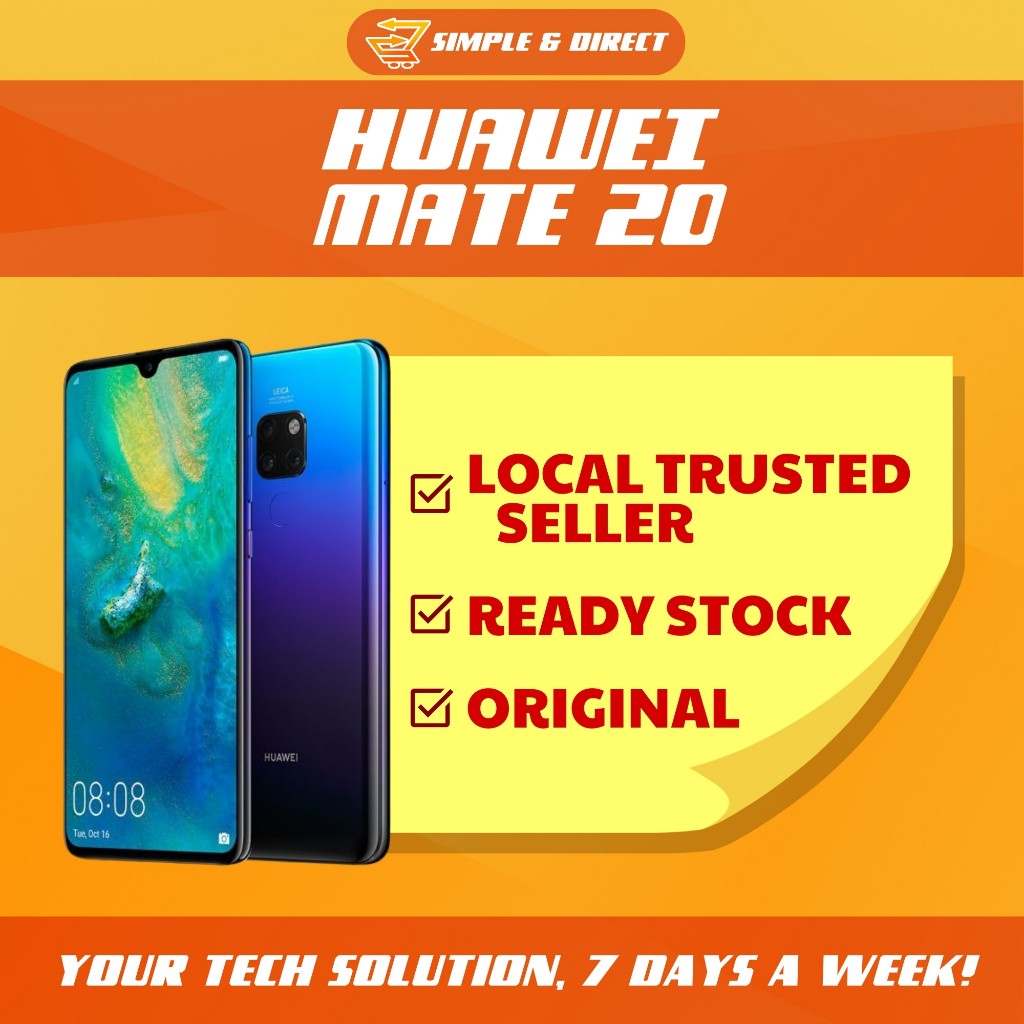 USED HUAWEI MATE 20 ORIGINAL SECONDHAND | Shopee Malaysia