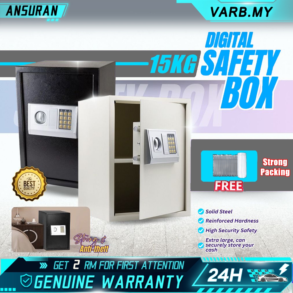 Safety Box Premium Digital Safety Box 15kg Office Money Safe Box ...