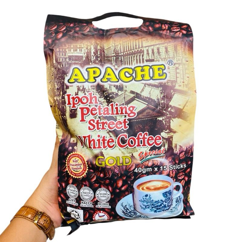 Apache Ipoh Petaling Street White Coffee (40g x 15s) | Shopee Malaysia