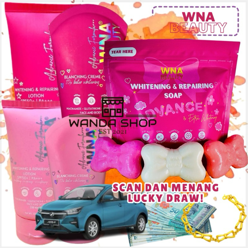 WNA BEAUTY ORIGINAL HQ ️ WHITENING SOAP WNA/ BOOSTER IBU SCRUB / BUBUK ...