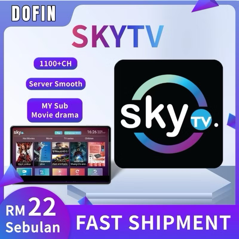 APP SKYTV MONTHLY SKY TV AUTHORIZE CODE SKYGO SKYTV MALAYSIA Sky tv | Shopee Malaysia