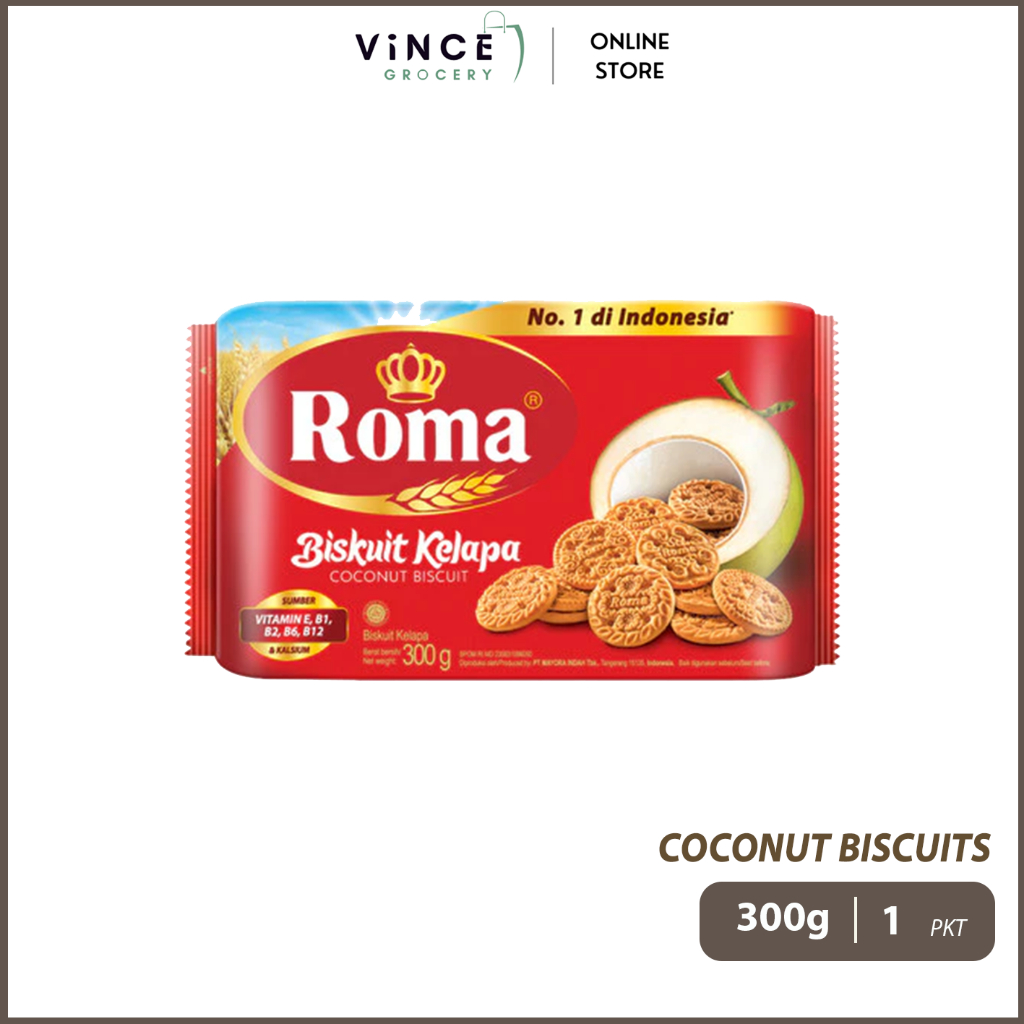 ROMA Coconut Biscuit Biskut Kelapa | 300G | Shopee Malaysia