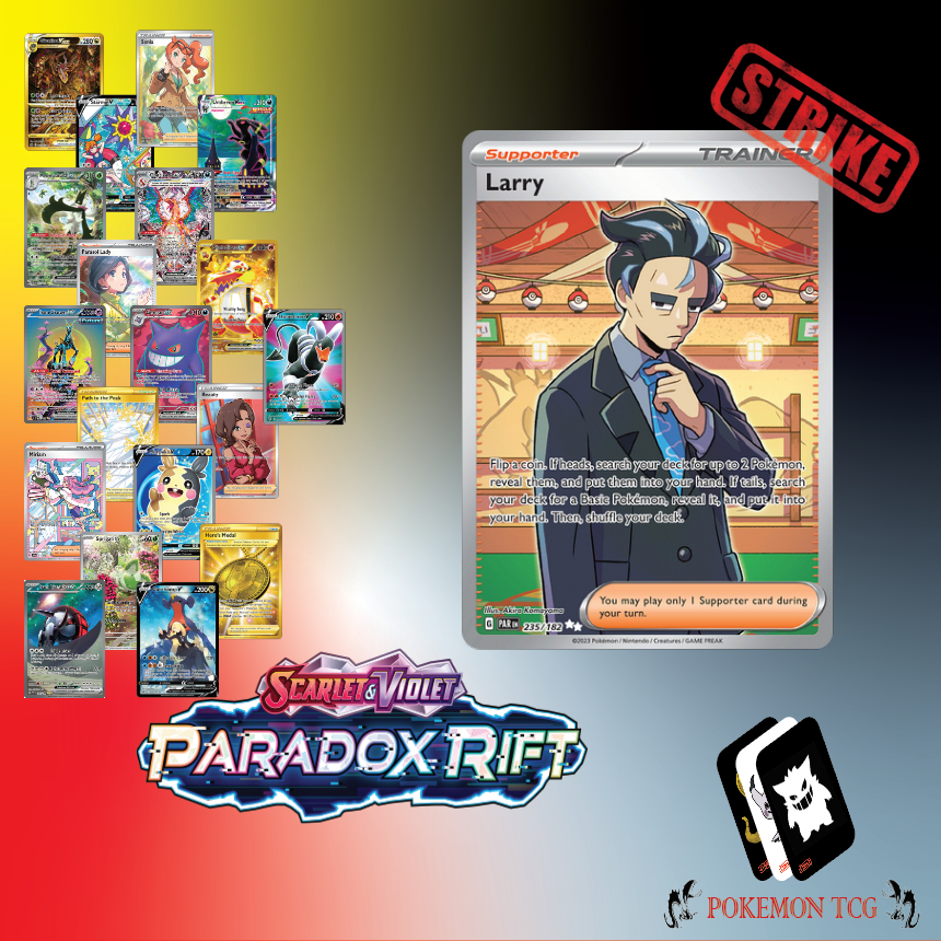 Larry 235/182 Full Art Paradox Rift SV04 PTCG | Shopee Malaysia