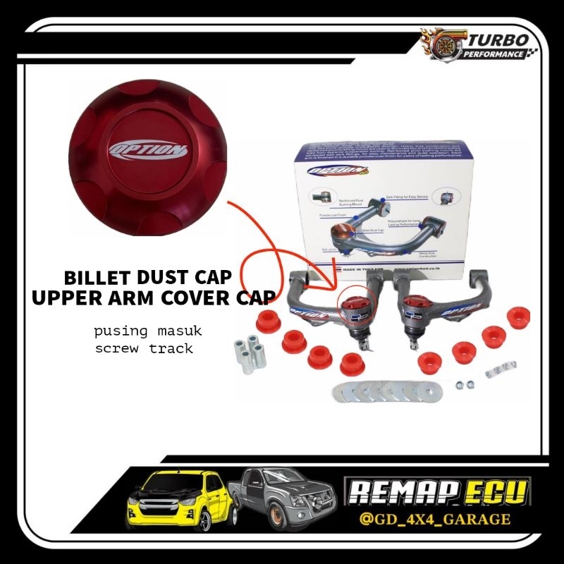 4X4 OPTION UPPER ARM CAP HILUX RANGER NAVARA DMAX TRITON BT50 COLORADO ...