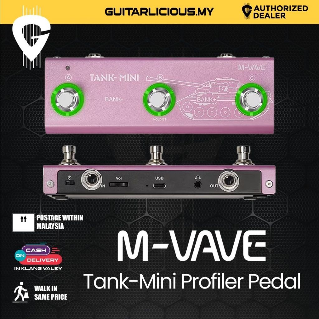 M-Vave Tank-Mini Profiler Pedal (International Eng Ver) | Shopee Malaysia
