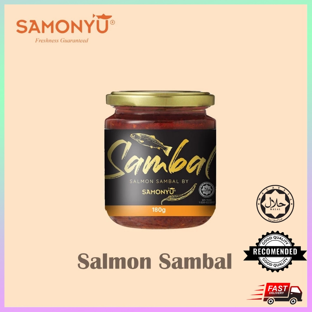 SAMONYU SALMON SAMBAL 180G 鲑鱼叁巴 | Shopee Malaysia