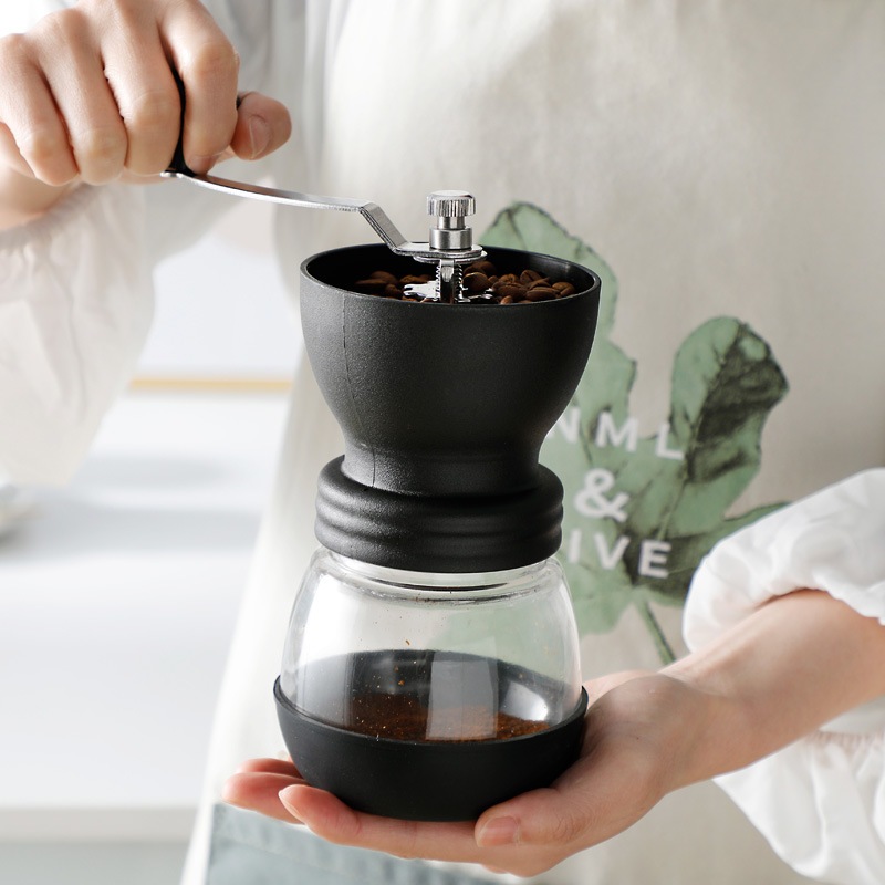 AMUZE Coffee Bean Hand Grinder Hand Brew Pour Over French Press Manual ...