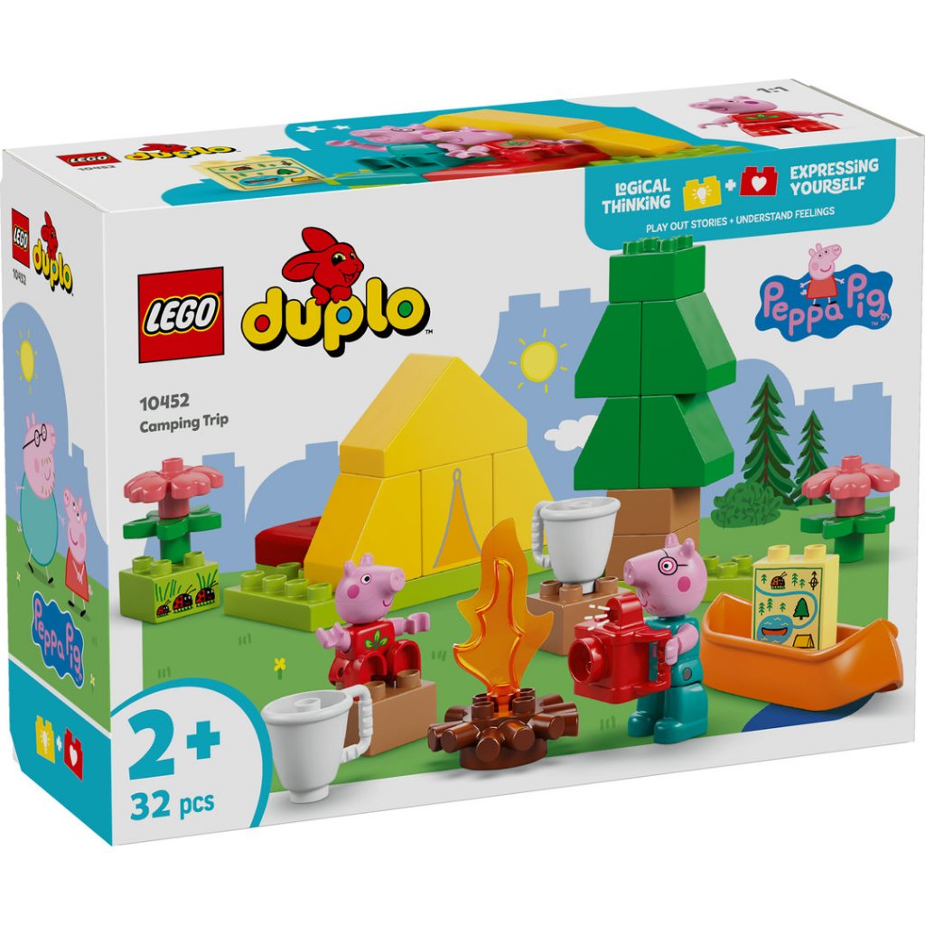 [BrickMonster] Lego 10452 Duplo Camping Trip (Peppa Pig) | Shopee Malaysia