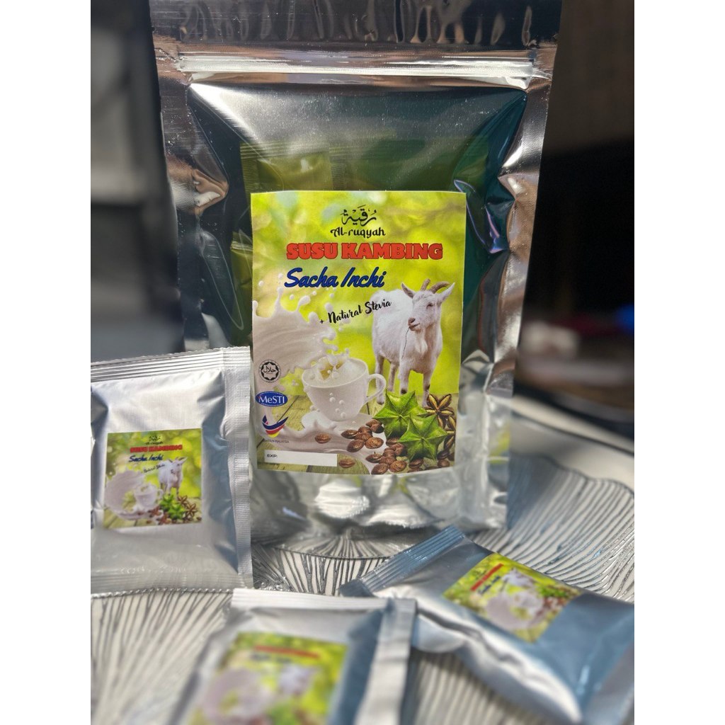 Susu Kambing Sacha Inchi (+Natural Stevia) AL-RUQYAHTrial pack Direct ...