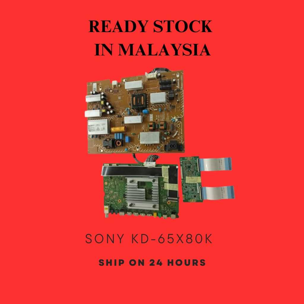 SONY KD-65X80K POWERBOARD, MAINBOARD AND TCON | Shopee Malaysia