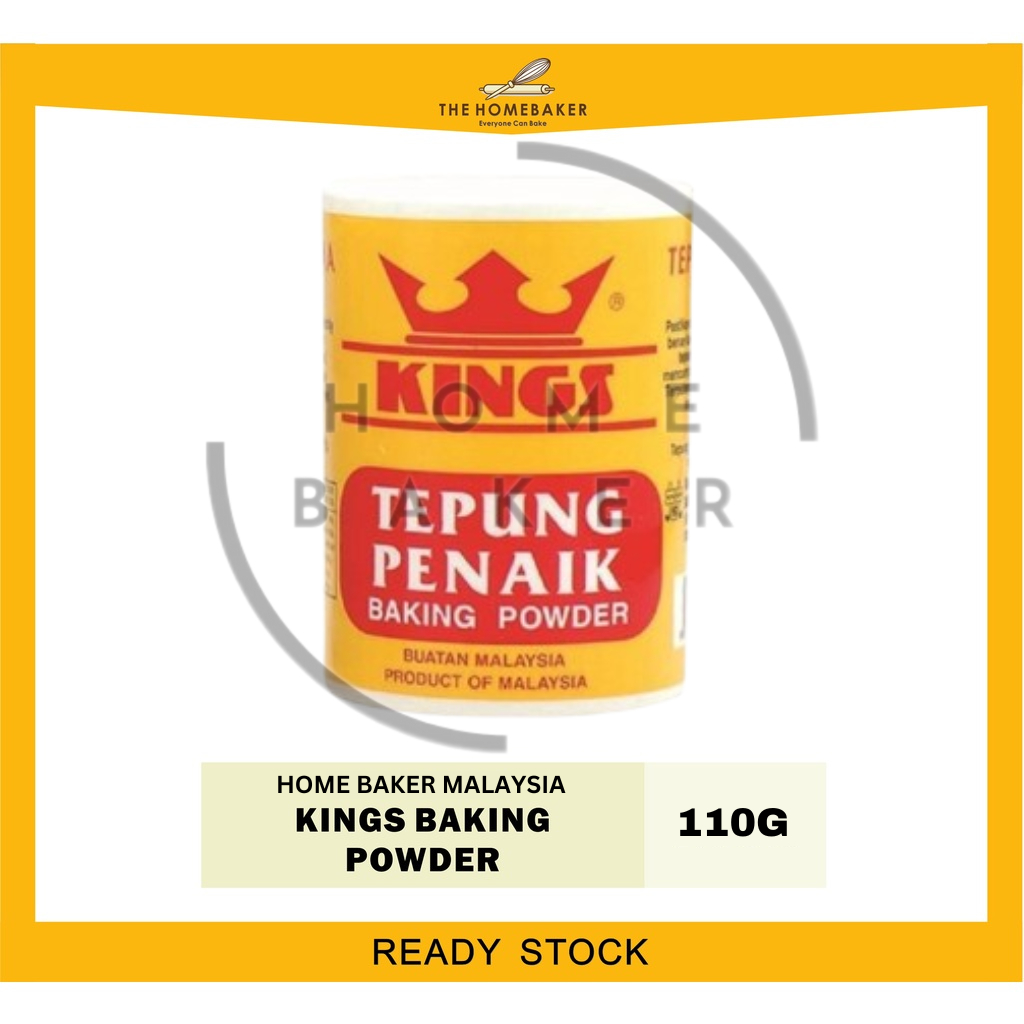 Kings Baking Powder 110g / Kings Soda Bicarbonate 120g / Home Baker ...