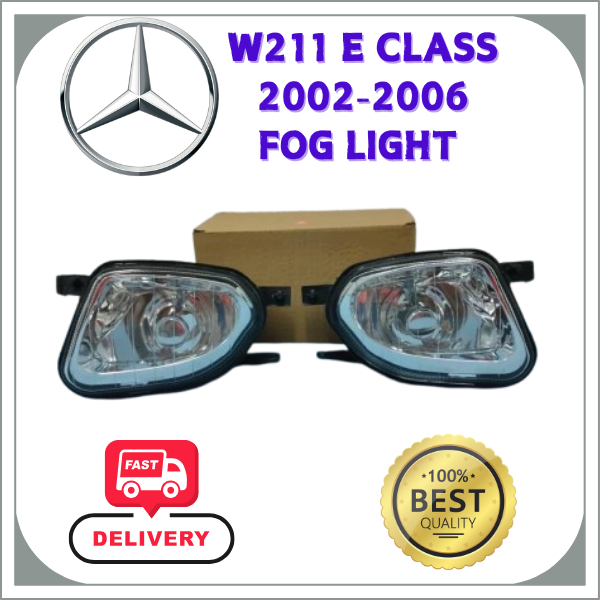 MERCEDES-BENZ E CLASS W211 2002-2006 FRONT FOG LAMP FOG LIGHT (2PCS/SET ...