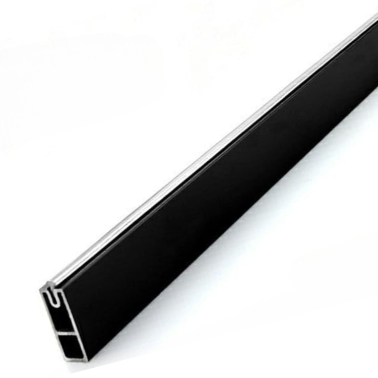 Rod Pengantung Baju Bentuk Segi Empat Aluminum Black Rectangular ...