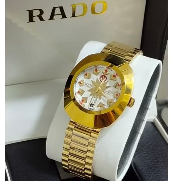 100% original Rado Diastar stainless steel jam tangan Lelaki Automatik ...