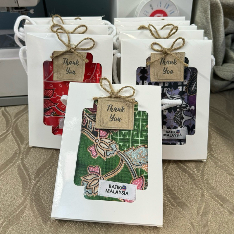 [DOORGIFT] Batik Handkerchief with label tag “Batik Malaysia” | Shopee ...