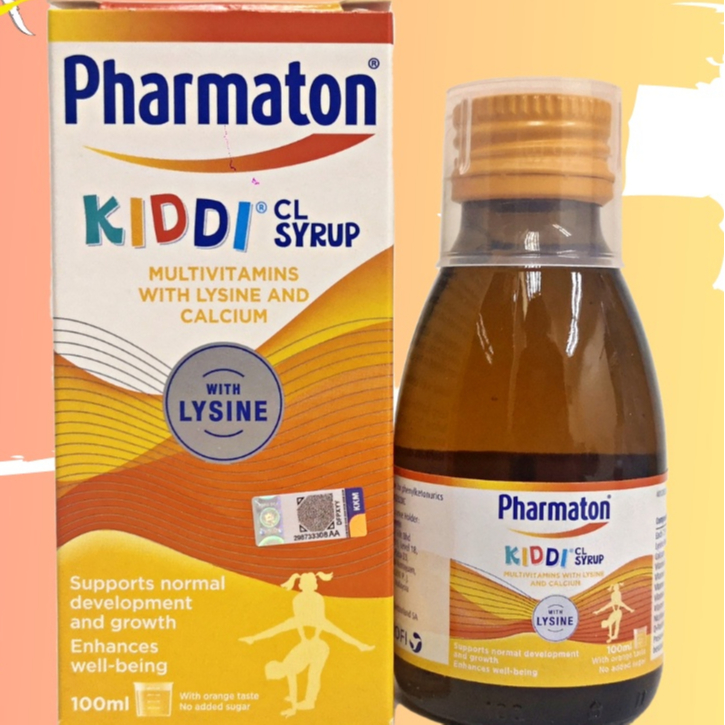 Pharmaton Kiddi Multi Vitamin Syrup For Kids (100ml)/ tambah selera ...