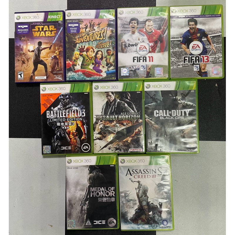 READY STOCK Xbox 360 CD Games Used | Shopee Malaysia
