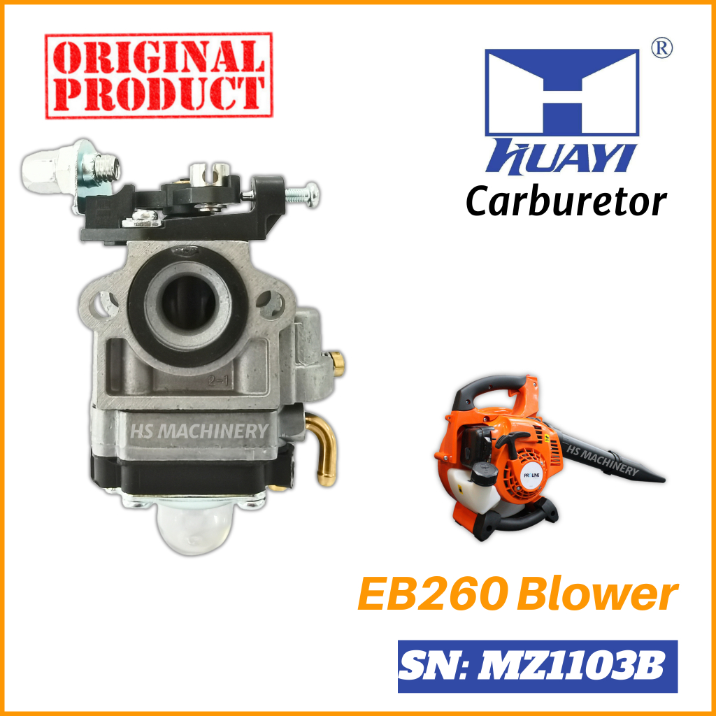 Original HUAYI EB260 EB260A Hand Held Leaf Blower Carburetor Mesin Tiup Rumput | Shopee Malaysia