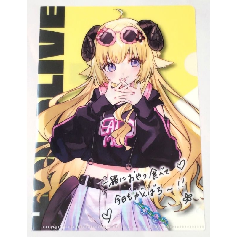 Genuine Hololive x Family Mart A5 File Tsunomaki Watame Botan ...