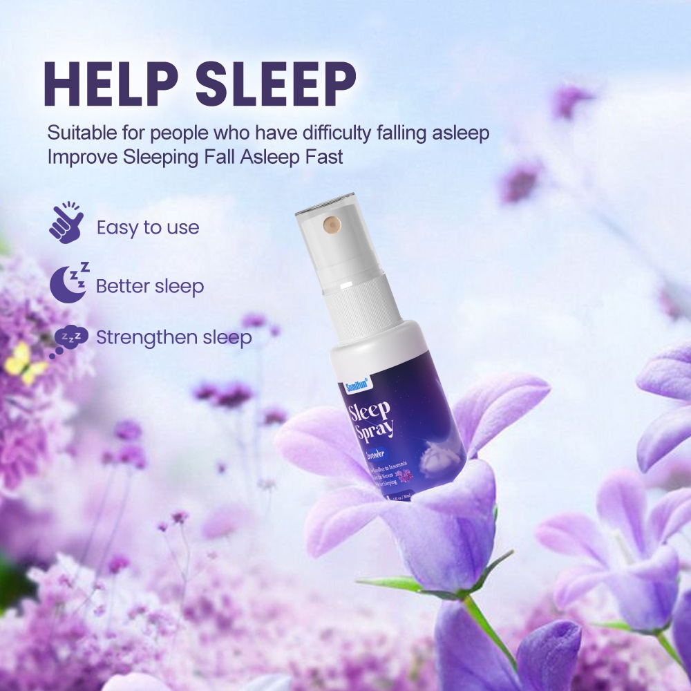 Sleep Spray Sumifun Deep Sleep & Relax Essential Oil Pillow Spray 30ml ...