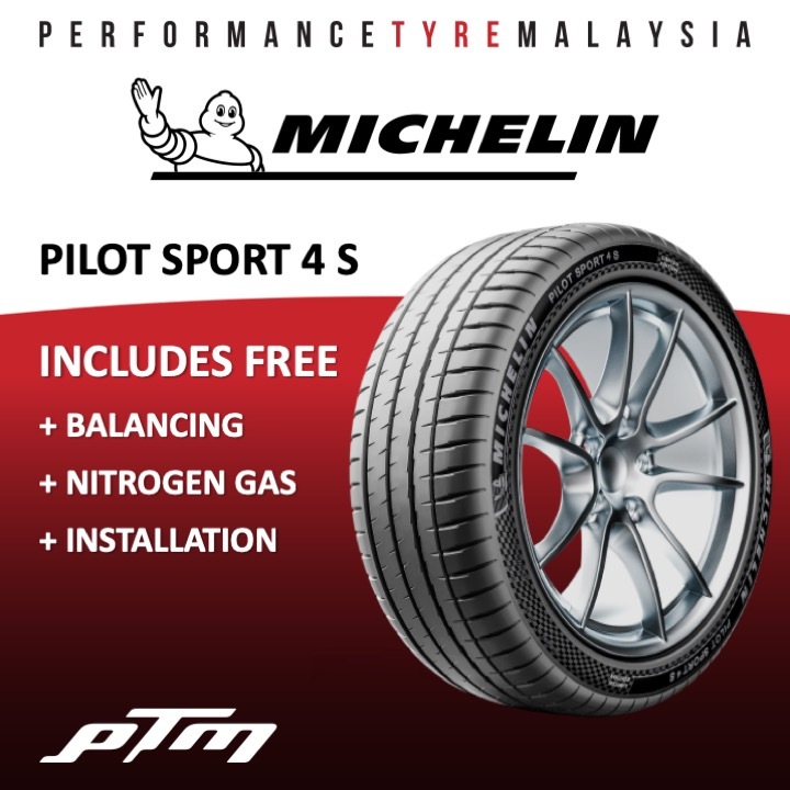 20 inch Michelin Pilot Sport 4S PS4S Tyre (FREE INSTALLATION/DELIVERY ...