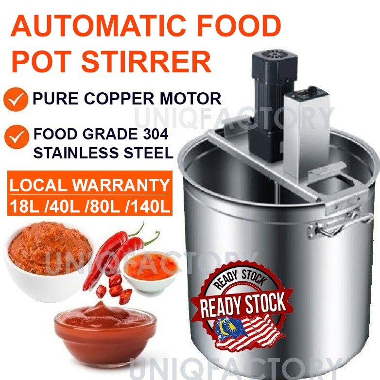 Automatic Sauce Sambal Paste Pes Stir Frying Pot Stirrer Auto Cooking ...