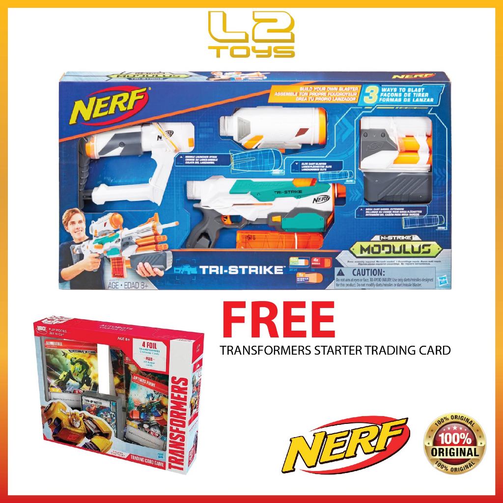 B5577 NERF MODULUS TRI-STRIKE BLASTER | Shopee Malaysia