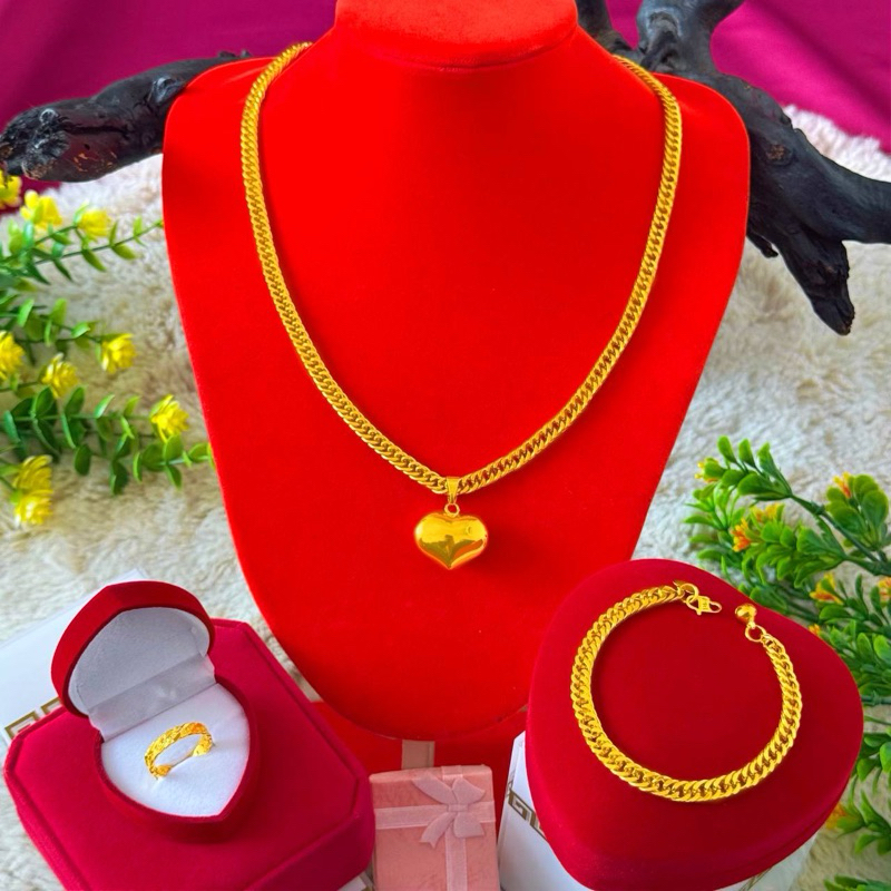 EMAS TITANIUM SET MURAH RAYA | Shopee Malaysia