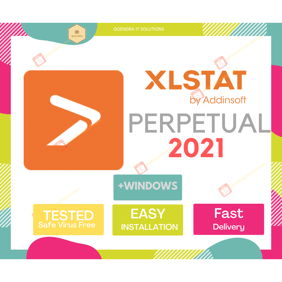 Addinsoft XLSTAT Premium 2021.2.2🔥Full Activated | Shopee Malaysia