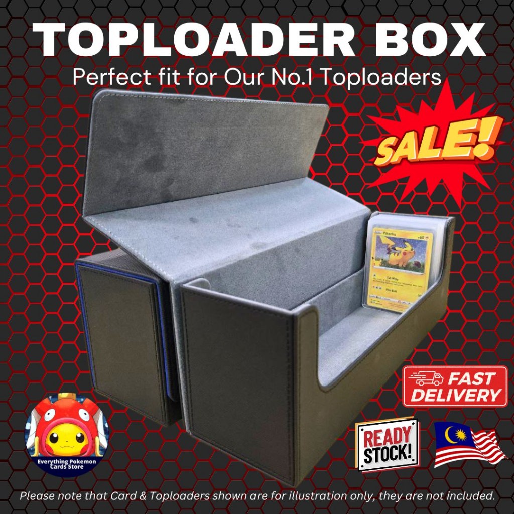 [SALE] Toploader Storage Box TCG Card Box Magnetic Pokemon Yugioh ...