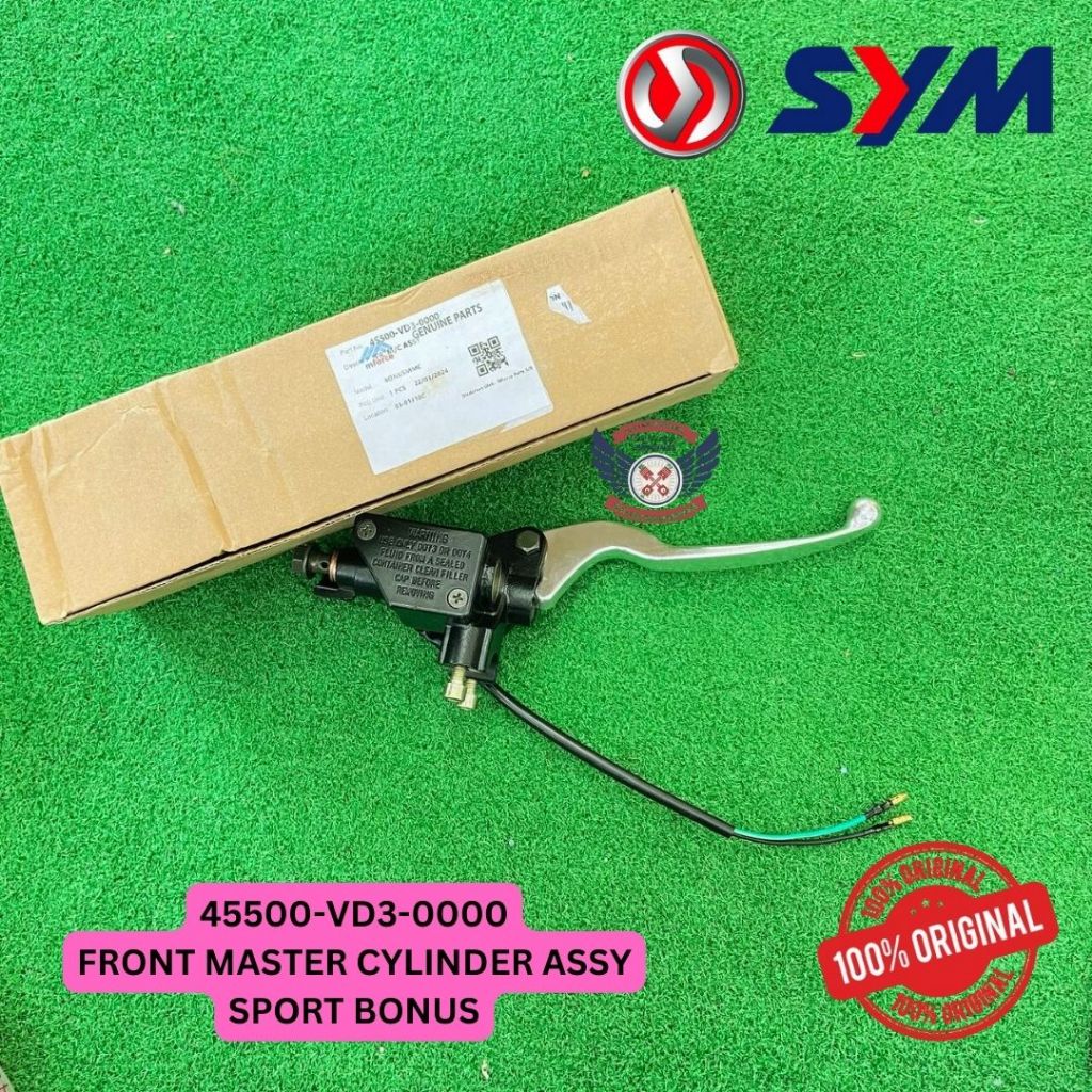 ORIGINAL SYM NEW SPORT BONUS 110 SR FRONT MASTER CYLINDER ASSY 45500 ...