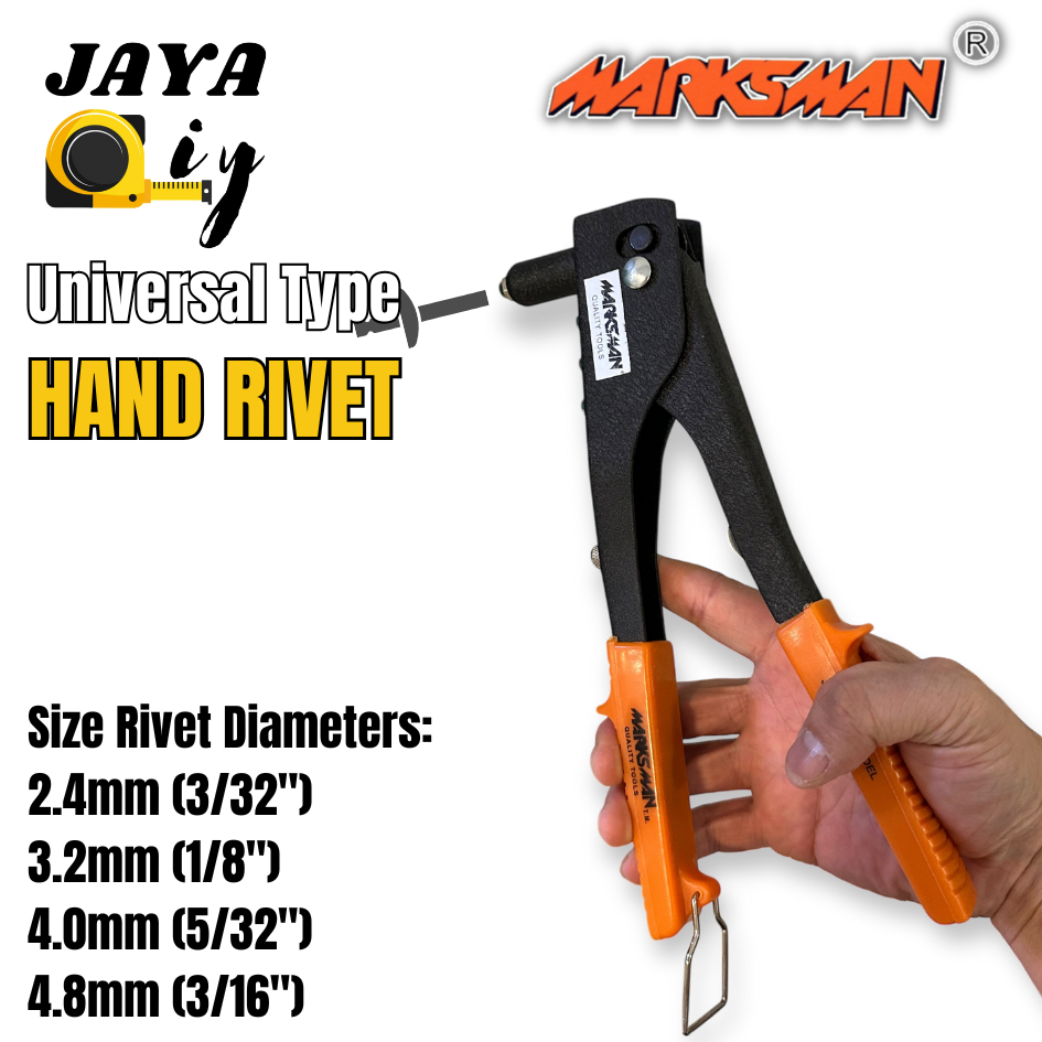 MARKSMAN™ 𝐄𝐂𝐎 10.5" Lobster Hand Riveter / Blind Rivet Gun / Rivet Gun ...