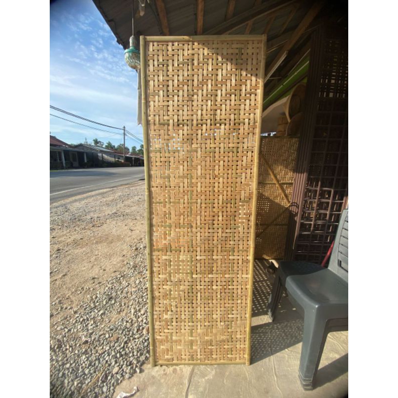 acok buluh/dinding buluh/hiasan buluh size 2x6 | Shopee Malaysia