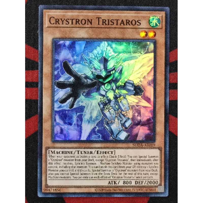 YUGIOH KONAMI SUDA-AE019 Crystron Tristaros (Super Rare) | Shopee Malaysia